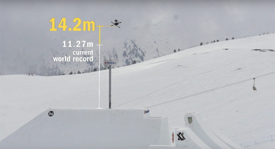 Watch Skier David Wise's World Record Air In Italy (47 Feet off The Deck) | The Inertia