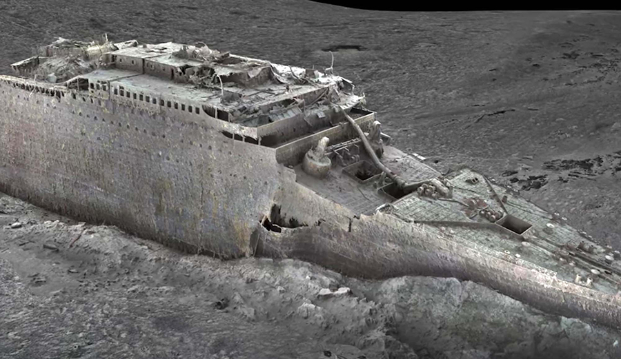 New Underwater Titanic Photos Show Us More About The Wreck Than Ever Before New Underwater Titanic Photos Show Us More About The Wreck Than Ever Before