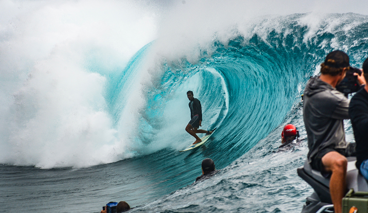 Tahitian Tereva David Is Helping Olympic Surfers Prepare for Teahupo'o