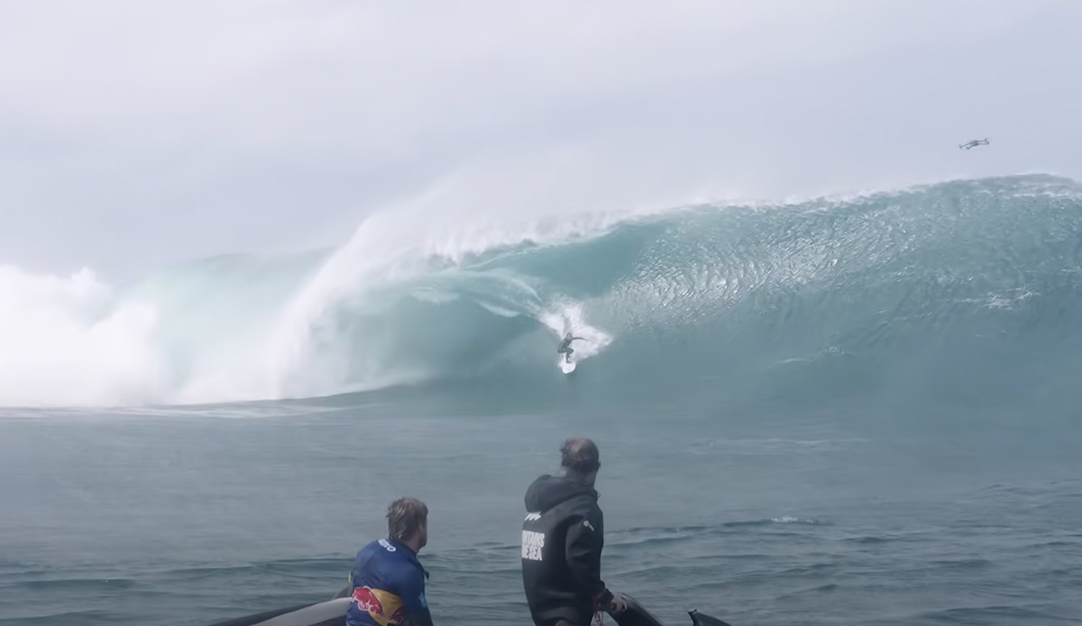 Gearoid McDaid Gives Another Look at Mullaghmore During Hurricane Erin Swell