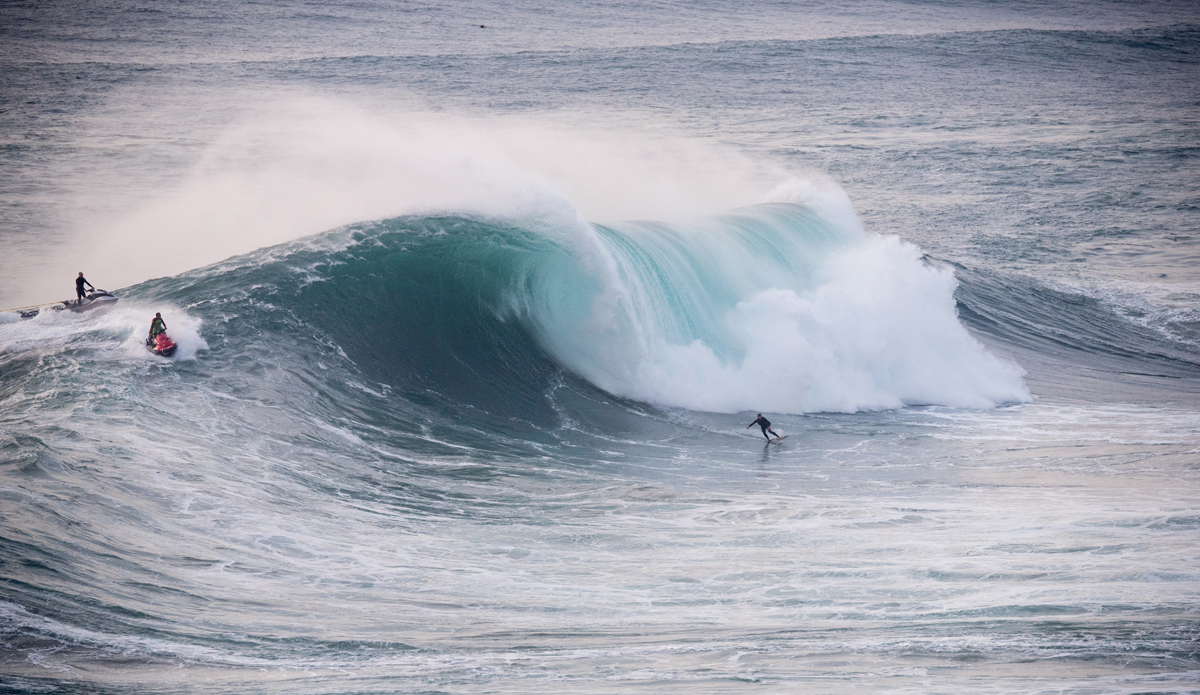 Insane Gallery: Brad Domke Tackles Nazaré... On a Skimboard! | The Inertia