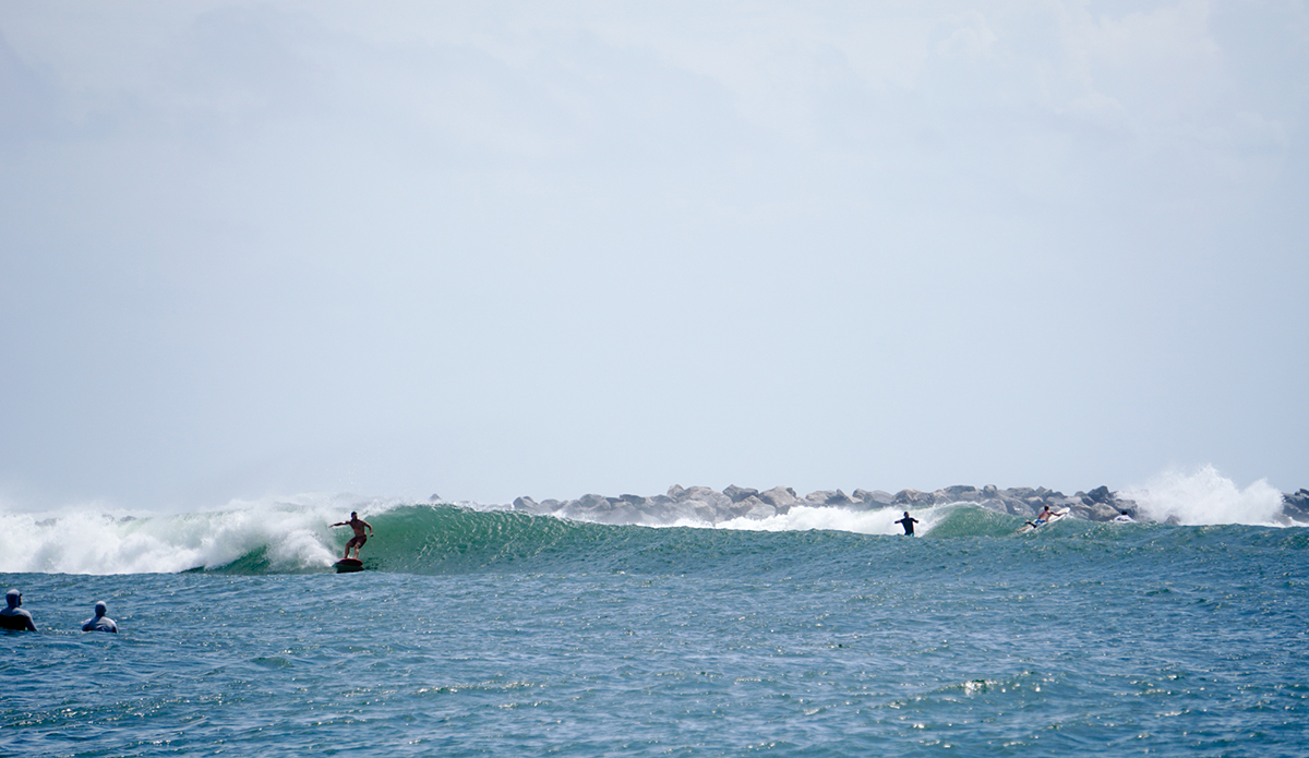 Tropical Storm Barry Awoke This Rare Gem of a Wave in Panama City Beach | The Inertia