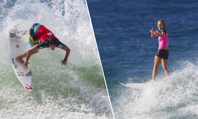 Gabriel Medina and Steph Gilmore Kick off the Year with Wins at Snapper ...