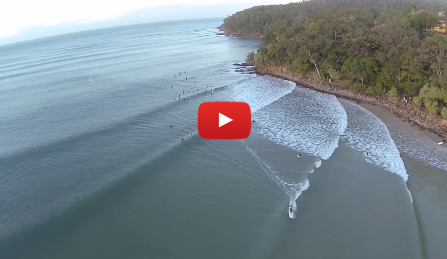 Noosa From Above: Loggers Line Up at First Point | The Inertia