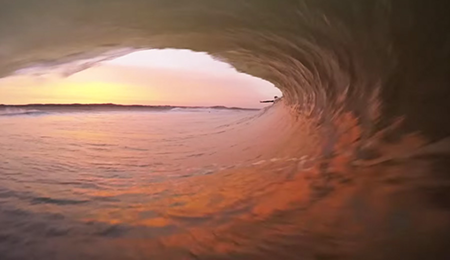 Adam Melling's Winning Sunset Barrel | The Inertia