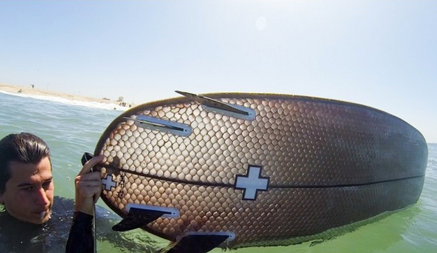 Shaping a Paper Surfboard with Jeff "Doc" Lausch | The Inertia