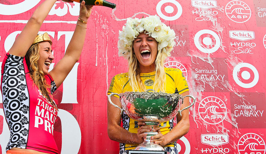 Carissa Moore Takes Win, Stephanie Gilmore Wins Sixth World Title at ...