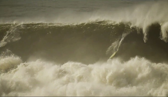 Dave Wassel Ghost Rides His Whip at Mavericks | The Inertia