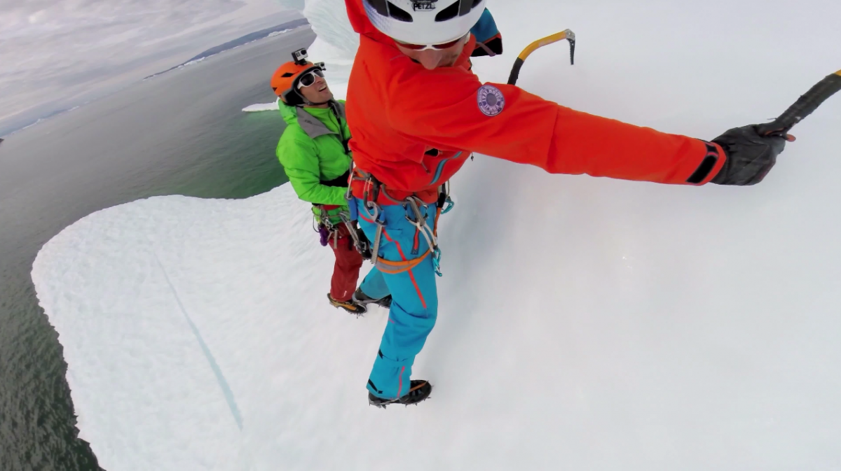 This is What It Looks Like to Climb An Iceberg... in 4K | The Inertia