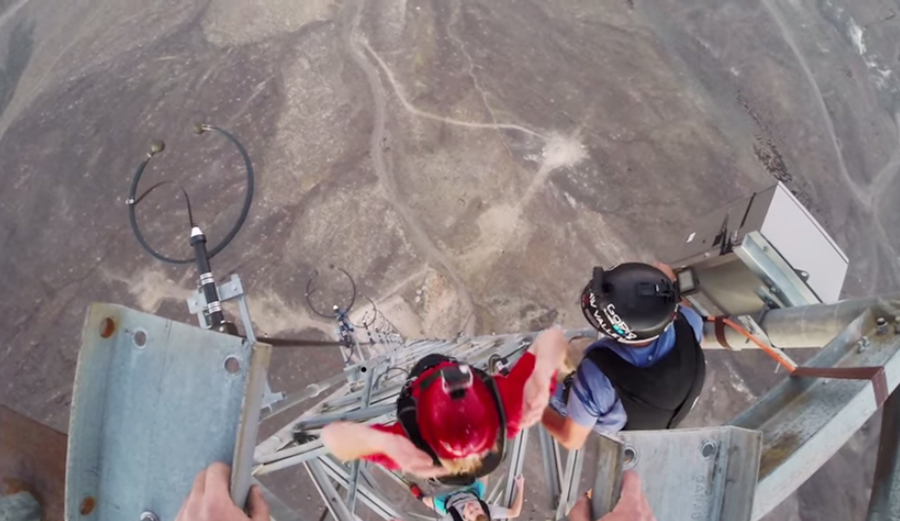 9 Casual Flips Off Tower Into Late Pull of Parachute | The Inertia