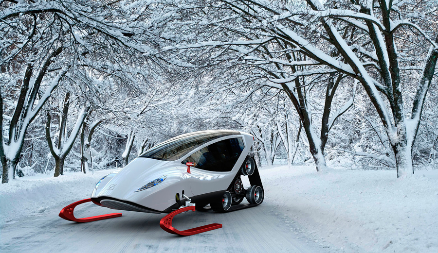 Snow Crawler is the Lamborghini of Snowmobiles | The Inertia