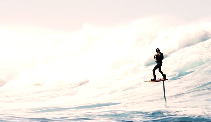 You Have to See Laird Hamilton Foilboarding on Kauai | The Inertia
