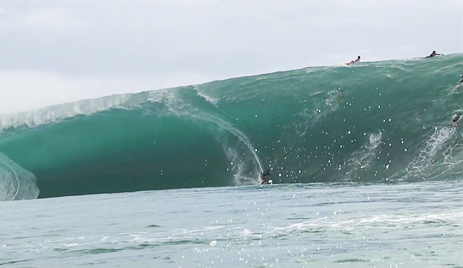 Matahi Drollet's Insanely Deep Teahupoo Pit | The Inertia