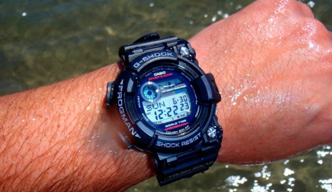 Casio's G-Shock Frogman Has More Features Than Batman's Belt | The Inertia