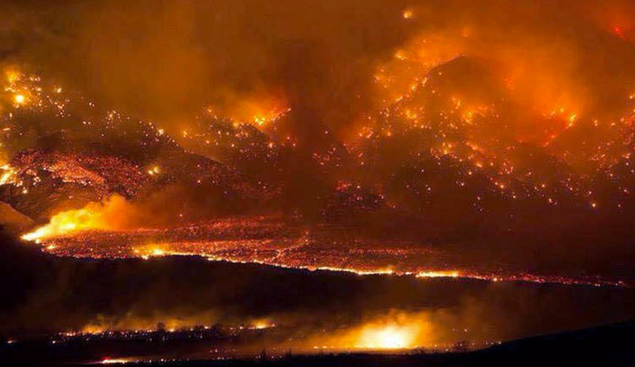 Firestorm Natural Disaster