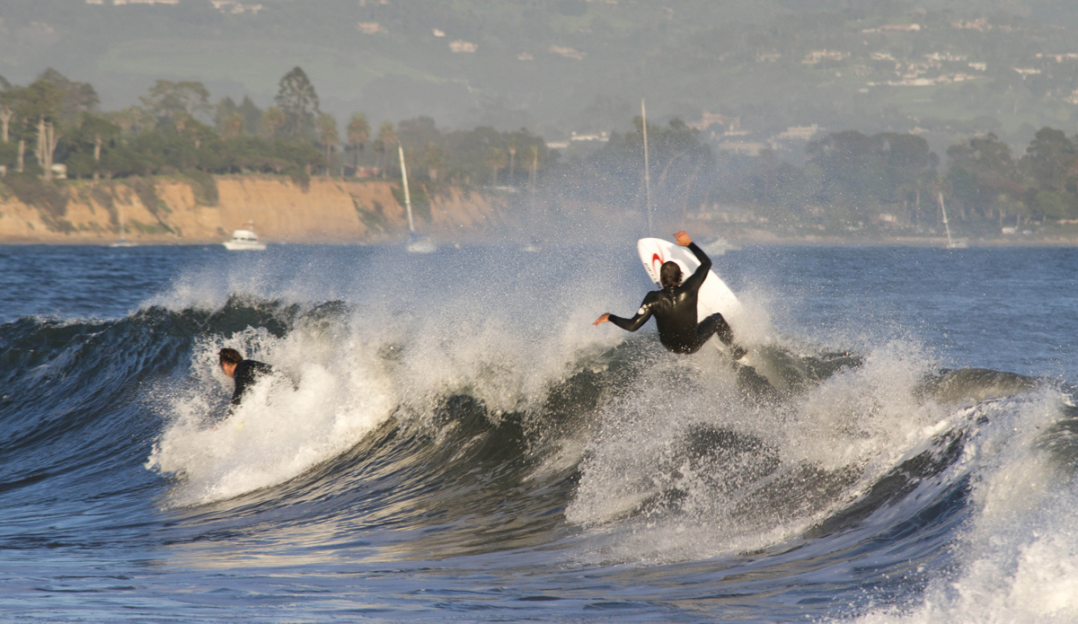 Santa Babylon: 15 Images From the Utopia of Right-Hand Point Breaks ...