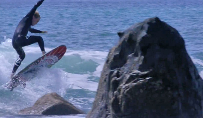 Chippa Wilson Joins Catch Surf and Ollies Over a Rock | The Inertia