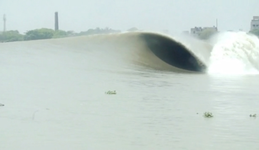 A Spitting Screamer in The Ganges River: Baan, The Holy Wave | The Inertia