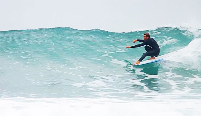 Hudson Ritchie, Style, and a Malibu South Swell | The Inertia