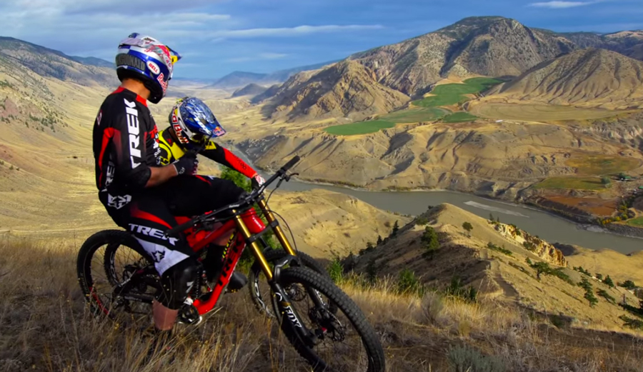 MTB Downhill Racers Rip Apart The Perfect 'Dream' Drift Track | The Inertia
