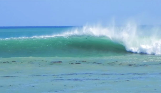 Incredibly Long, Empty, Remote, Reeling Right-Hander to Mind Surf | The ...