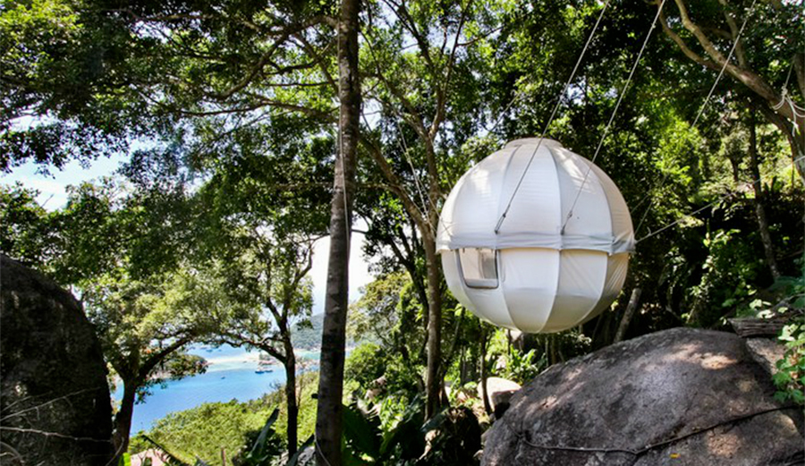 Hanging Treehouse Tents Brings Childhood Dreams to Life | The Inertia