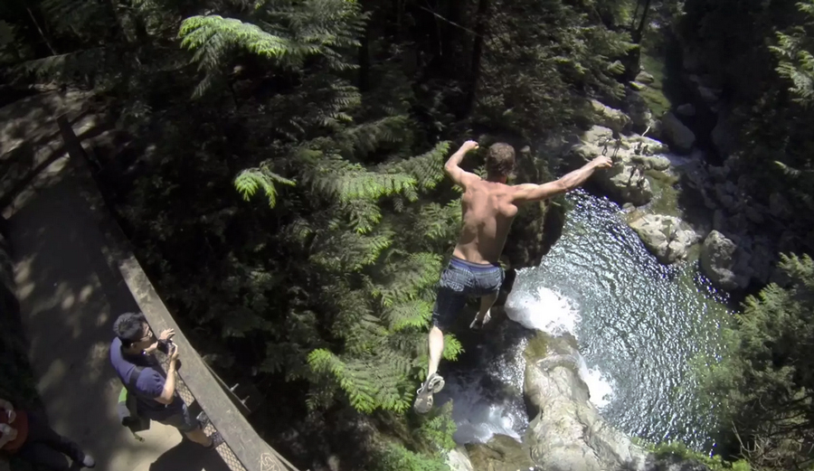 Insane Canadian Cliff Jumps into Shallow Water | The Inertia