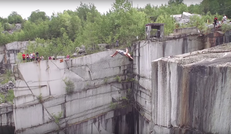 That Cliff Life: A 97-Foot Double Isn't Even the Biggest Jump | The Inertia