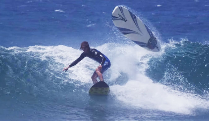 Brad Domke's Insane Board Transfer and Skimming Antics Will Blow Your ...