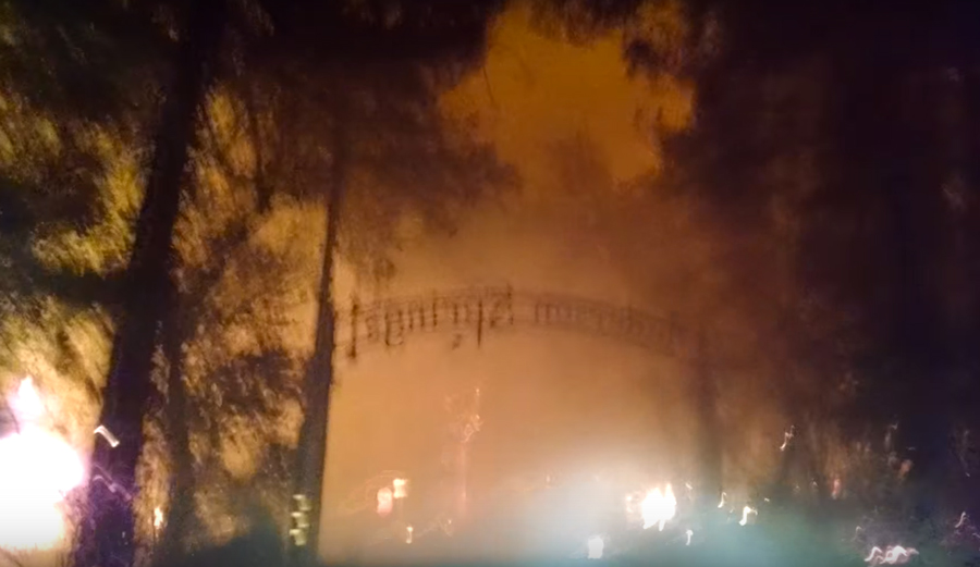 Man Films Fiery Escape from California Wildfire | The Inertia