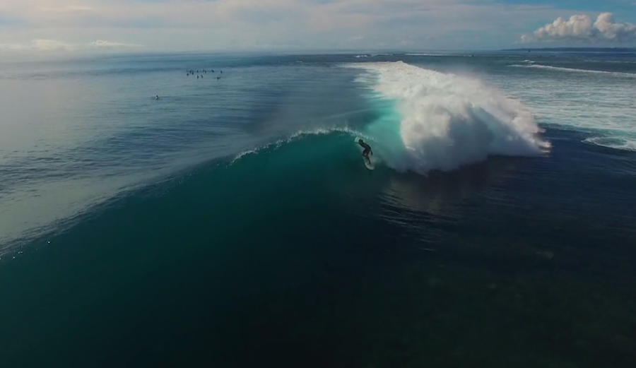 Indo from Above Looks Like the Garden of Eden...with Perfect Waves ...
