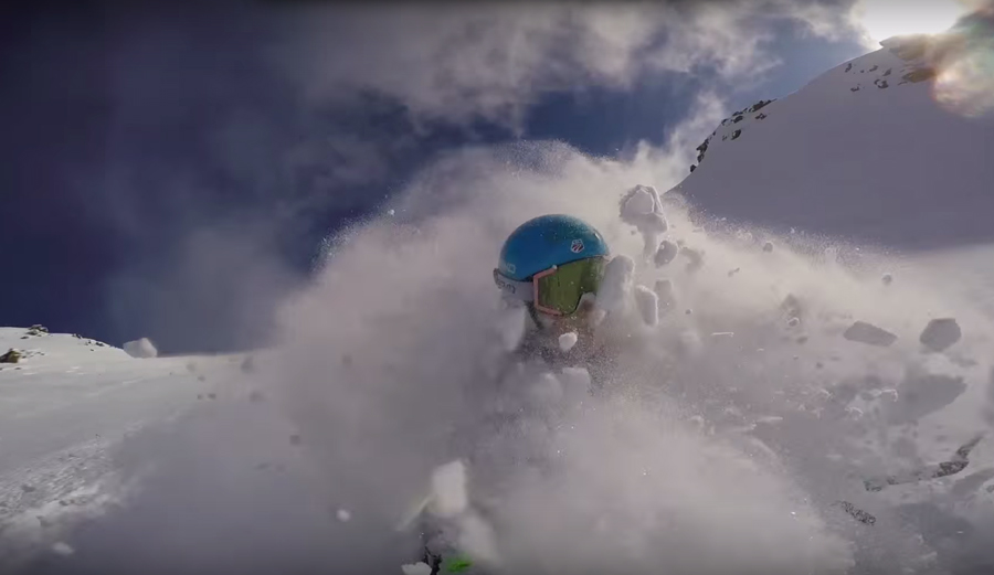 Everybody Loves Pow: 10-Second Face Shot Makes Ski Racer the Happiest ...