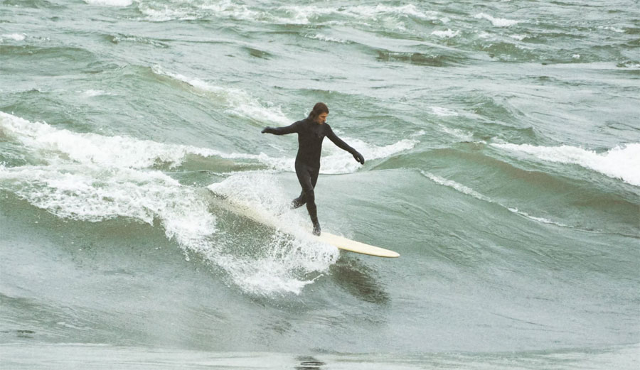 Silky Smooth Longboarder Scores Epic River Wave in Montreal, Canada ...