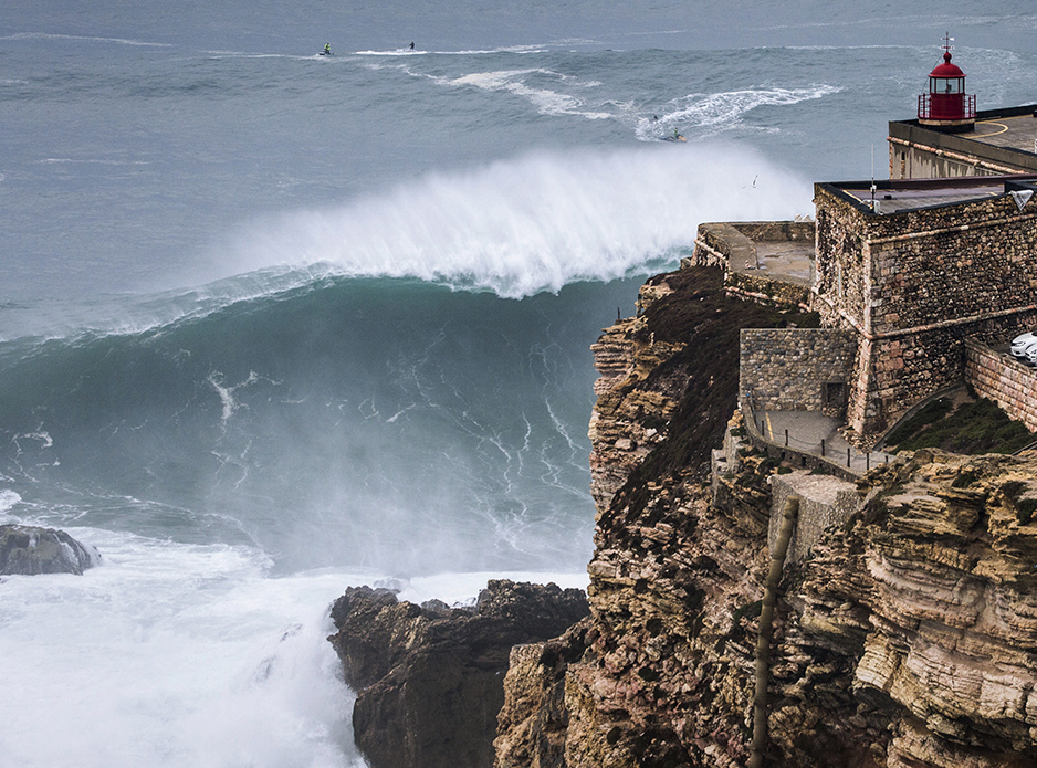 10 Photos to Remind Us of the Epic Nazaré Halloween Swell | The Inertia