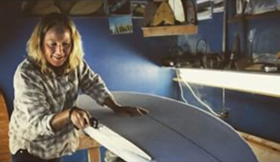 Inspiring Female Shaper Encouraging Others to Create Their Own Surf ...