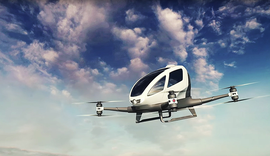$200,000 Personal Drones Are Now a Thing, So You Can Fly to Your Own ...