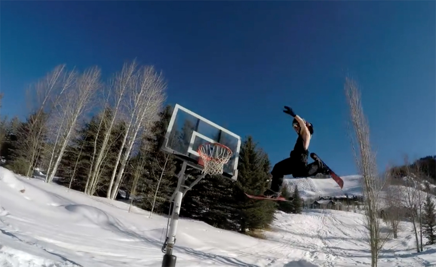 This is What a Slam Dunk Contest on Skis Looks Like | The Inertia