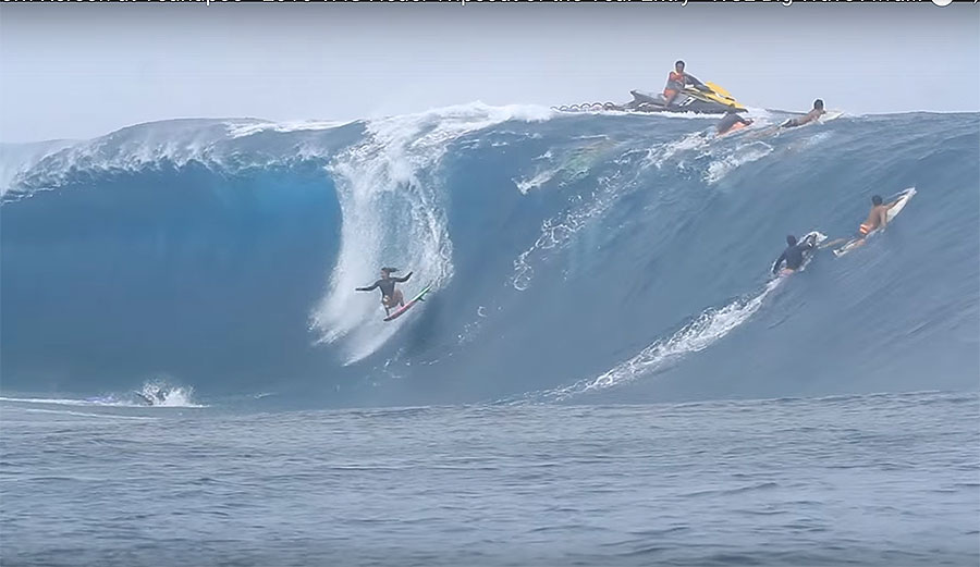A Teahupoo Step-Off Gone Horribly Wrong | The Inertia
