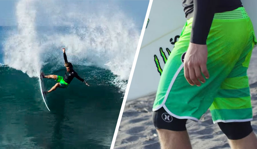 Conner Coffin Slays Mystery Wave While Showing Surfing's Newest Fashion ...