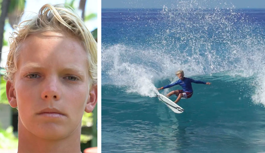 Watch the Silky Smooth Technique of 13-Year-Old Brodi Sale on a Slater ...
