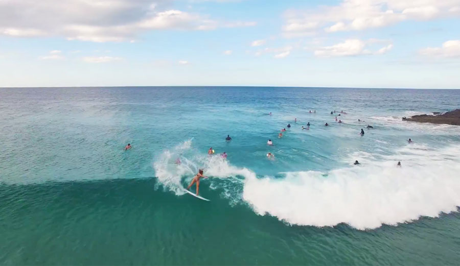Drone Footage of Coco Ho at Snapper Rocks is Divine | The Inertia