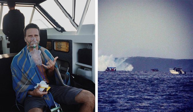 Mark Healey Saved Aaron Gold's Life in Fiji | The Inertia