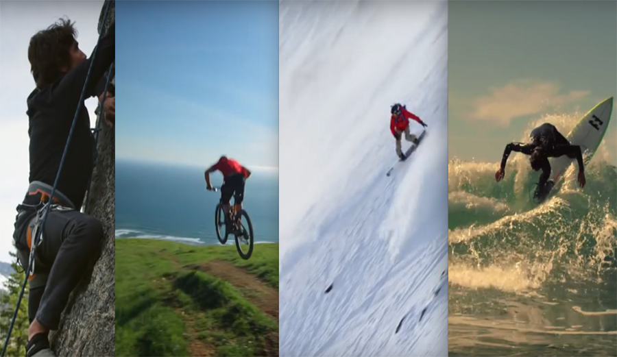 Greg Long Snowboarding, Jeremy Jones Surfing, This is a California ...