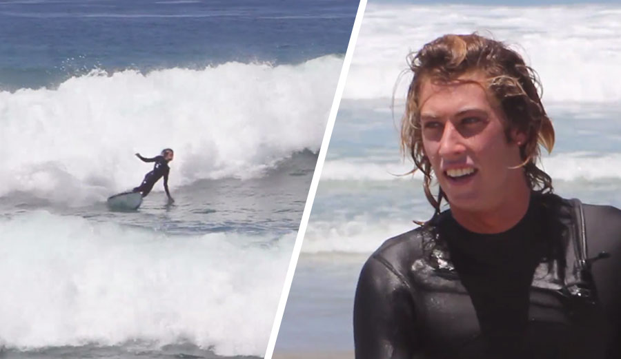 Ryan Burch on an Asymmetrical Sled is Otherworldly | The Inertia