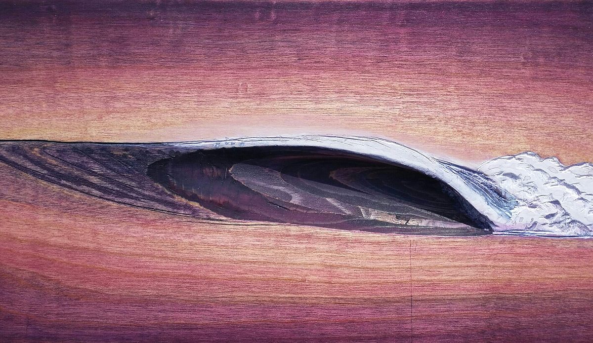 This Artist Carves the Most Amazing Waves Into Wood | The Inertia