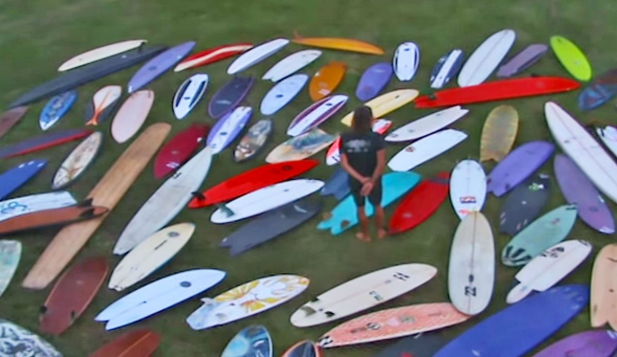 Board Tales: Dave Rasta Shows Off His Massive Board Collection | The ...