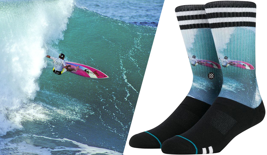 You Can Now Buy Socks With Iconic Images Of Surfing History on Them ...