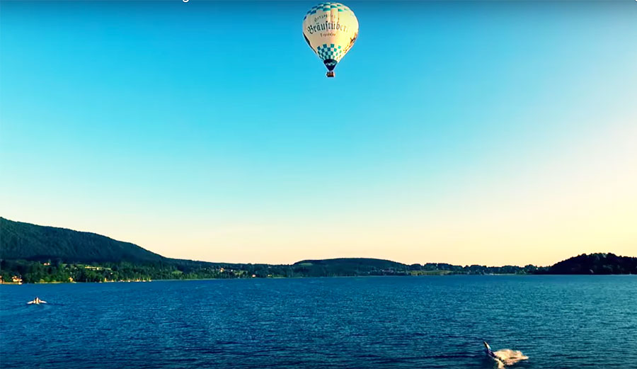This Guy Went Surfing Under a Hot Air Balloon | The Inertia