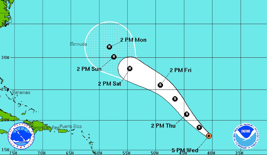 Tropical Storm Gaston Set to Light Up Wave Starved Right Coast | The ...