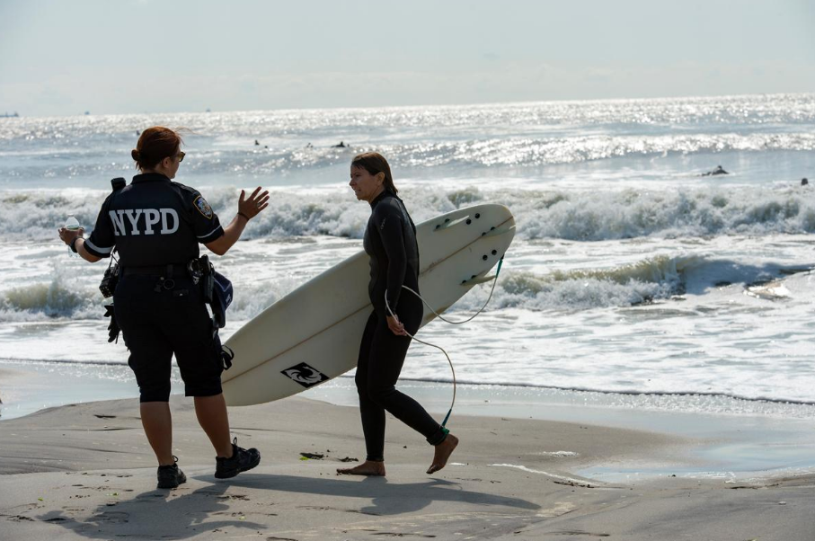 NYPD Busts Surfers Who Flout Surf Ban During Storm Swell | The Inertia
